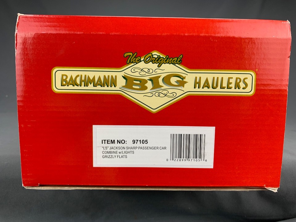 G-Scale Bachmann Jackson Sharp Combine Car NIB! 97105 Grizzly Flats #3 ...