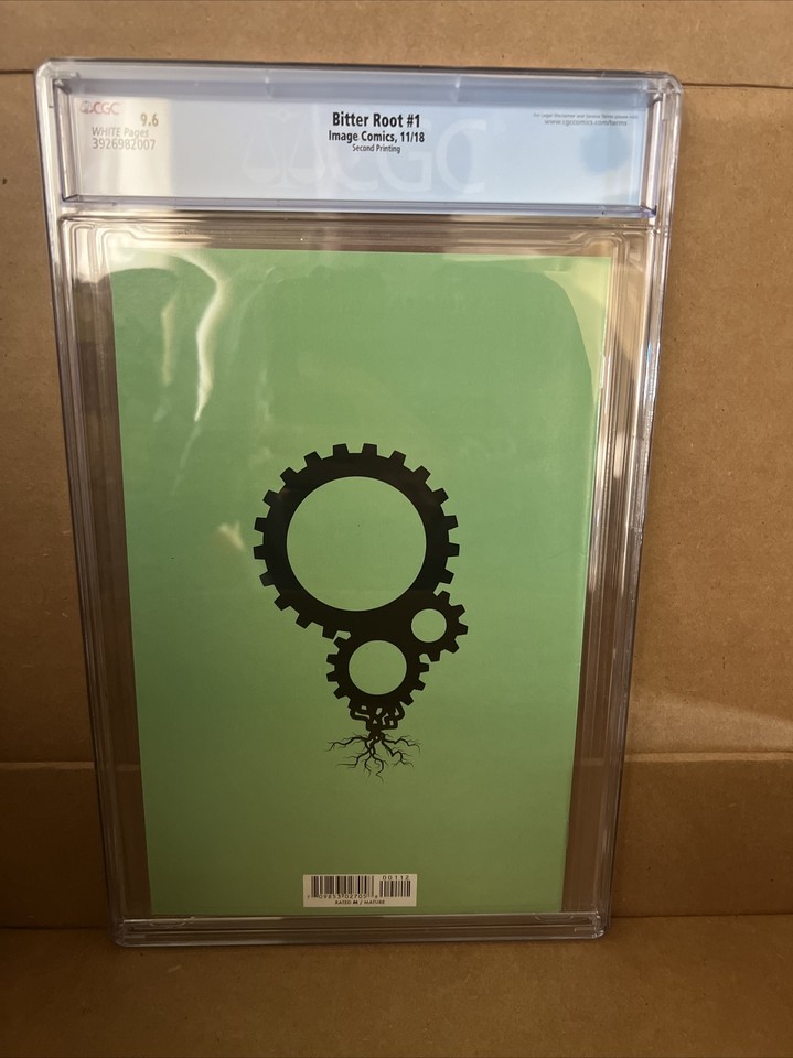 Bitter Root #1 2nd ptg CGC 9.8 Image Comics Optioned! LOW PRINT VERY ...