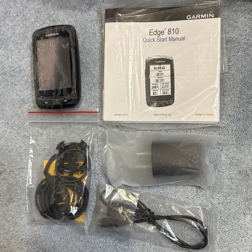Garmin Edge 810 GPS Cycling Computer Touchscreen - New Old Stock ...