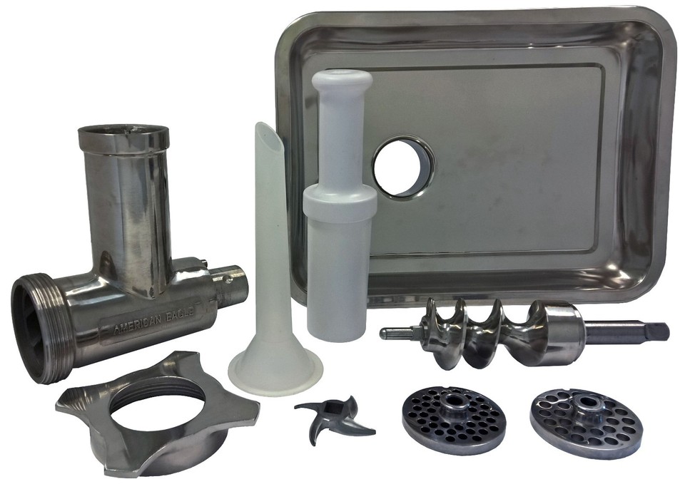 **NEW** AMERICAN EAGLE AE-G12N #12 1HP STAINLESS STEEL COMMERCIAL MEAT ...