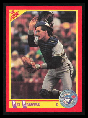 Pat Borders 1990 Score #288 Toronto Blue Jays | eBay