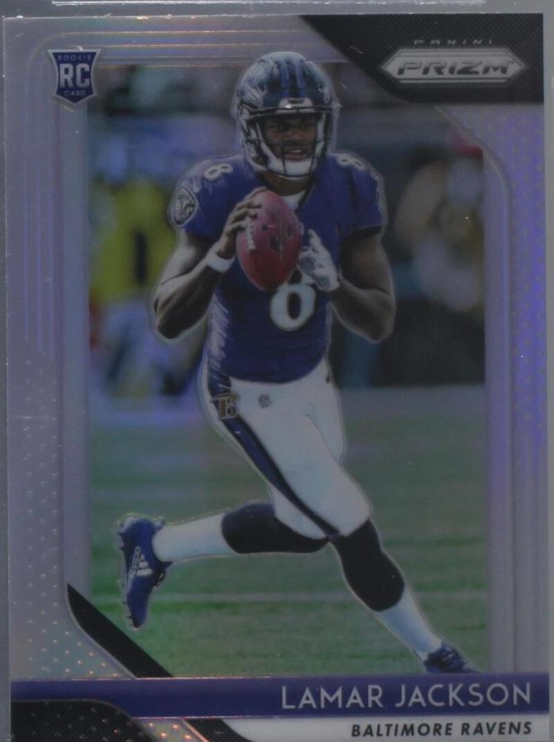 2018 Panini Prizm - Rookie Lamar Jackson #212 Silver Prizm (RC) for ...