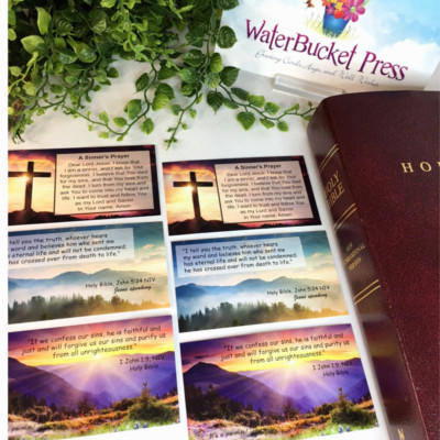Pocket Scripture Cards, Prayer Cards, A Sinner's Prayer, Variety Pack ...