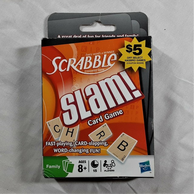 Hasbro Scrabble Slam Card Game Ages 8 Family Fun Learn Laugh Love For hasbro-scrabble-slam-card-game-ages-8-family-fun-learn-laugh-love-for