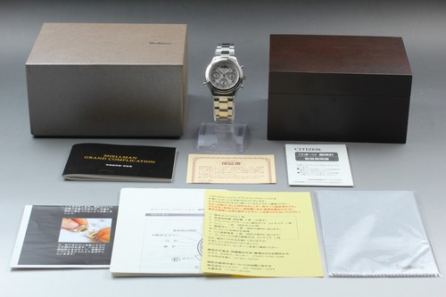 [N MINT+] Shellman Grand Complication Quartz Watch 6771-H32167TA Case ...
