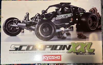 Kyosho Scorpion XXL Nitro Version Runs Works Great Rare Vintage Rc Car ...
