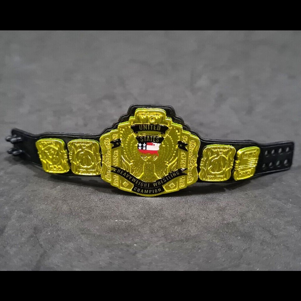 Mattel WWE NXT WWF Championship Champion Wrestling Belts Toy Figure ...