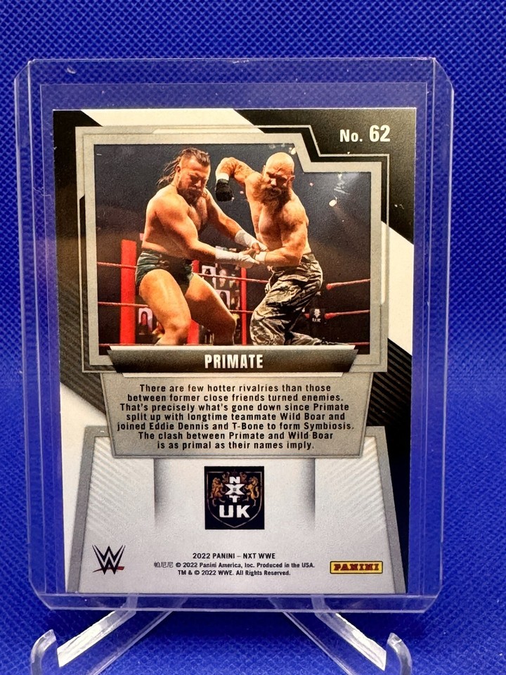 Primate 2022 Panini NXT WWE # 62 RC Silver Parallel NXT UK | eBay