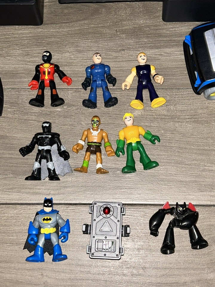 Fisher Price Imaginext Marvel Batman Batcave Gotham Jail Penguin Sub ...