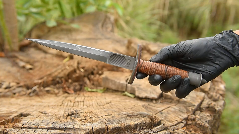 Vintage CASE V-42 Dagger US Special Forces WWII Dagger Knife Double ...