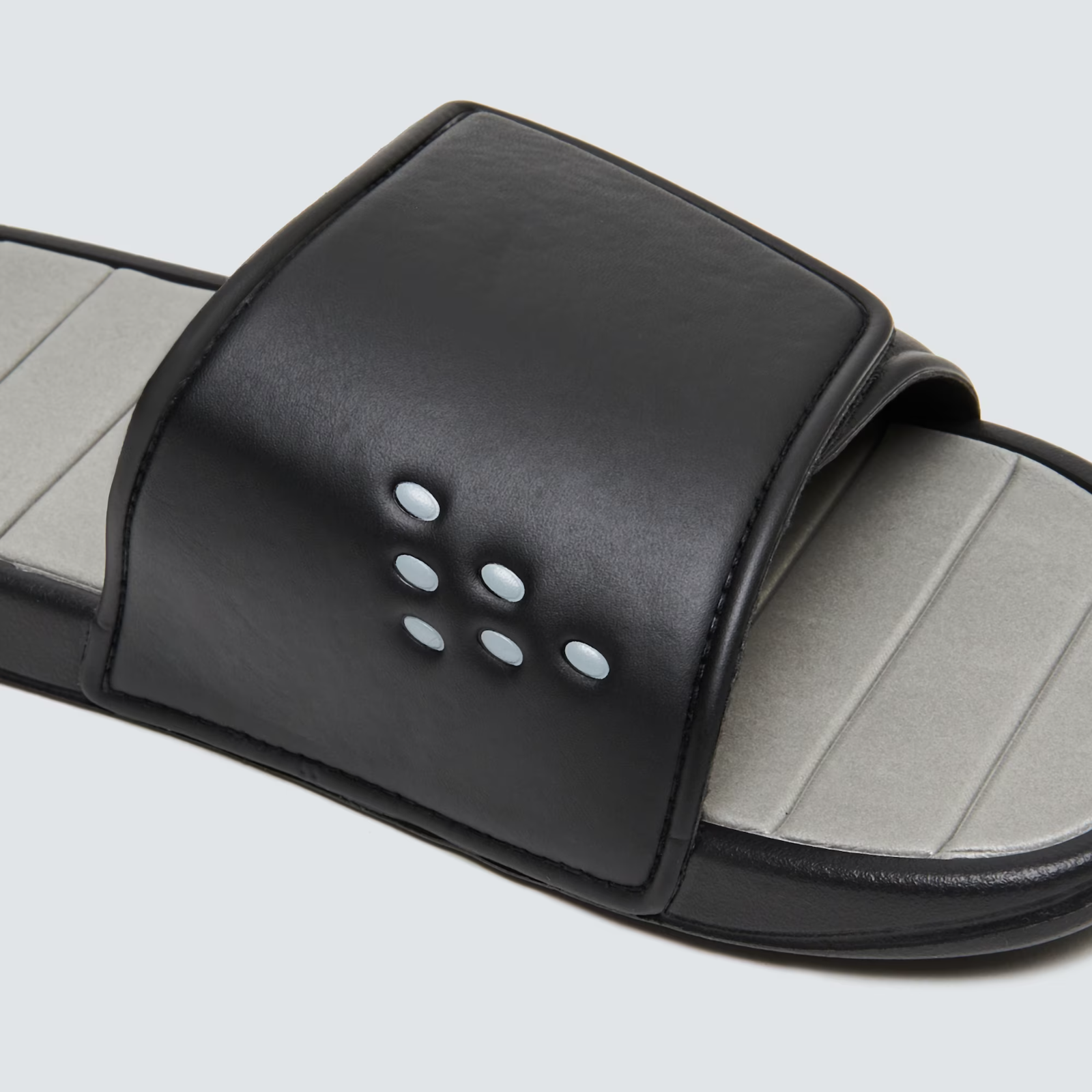 Oakley Mens Perf Ellipse Flip Flops Sandal Slide Blackout Size US 14 ...