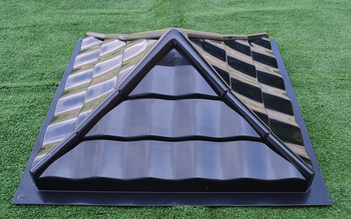 Concrete Mold Pier Caps Fence Capping 17,72x17.72 in (450x450mm) ABC ...