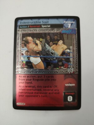 Indestructible Soul - Great American Bash - WWE Raw Deal CCG NM Jeff ...