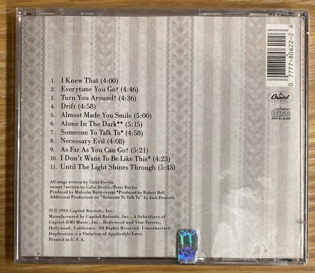 Drift by The Devlins (CD, 1993, Capitol) for sale online | eBay