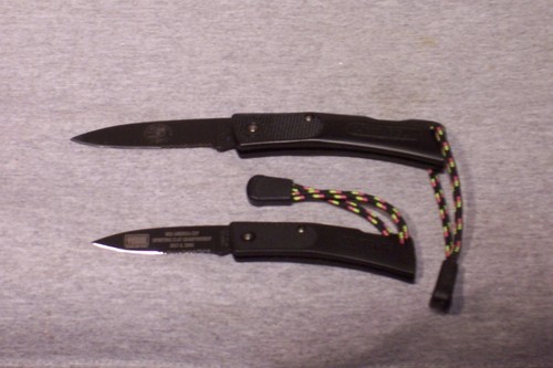 SCHRADE SP2 & SP3 LOCK BACK KNIVES BOTH MADE IN THE USA BOTH NEVER USED ...