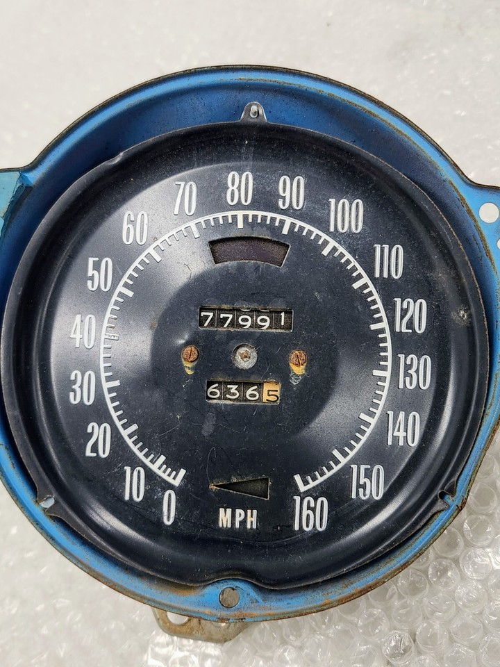 72-74 C3 Corvette Speedometer Gauge Assembly Speedo OEM GM Un-Tested ...