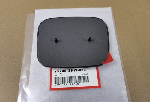 Genuine Red Grille Emblem Badge 75700-SNW-003 For Fit Honda Civic Sedan ...
