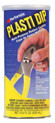 BLACK 14.5Oz Performix PLASTI DIP Plastic Multi Rubber Grip Coating ...