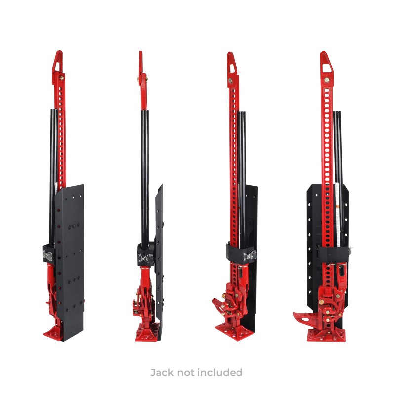 Go Rhino 5950080T Hi-Lift Jack Clamp Mount Kit for XRS/SRM 4-CORE Roof ...