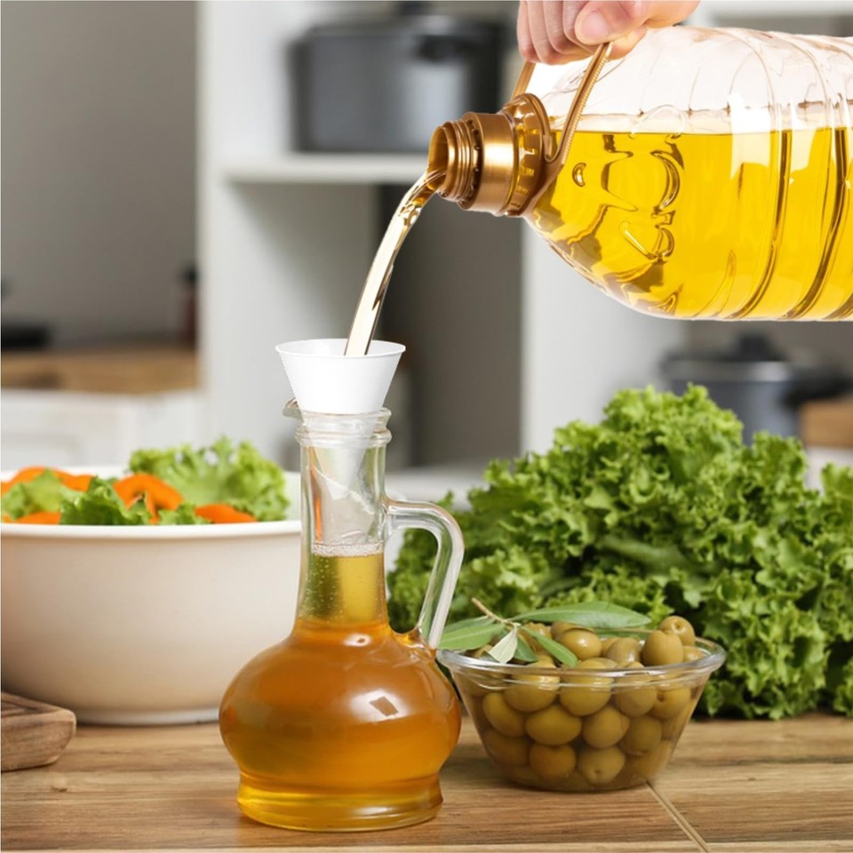 100 Pcs Disposable Oil Funnels Paper Funnels for Motor Oil- Automotiv ...