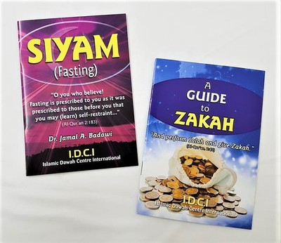 Siyam (Fasting) / A Guide to Zakah - 2 Booklets (IDCI - Paperback ...