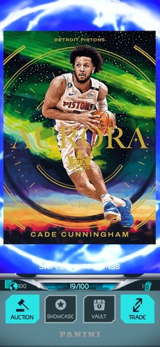 Cade Cunningham DIGITAL NBA Dunk App Card 2022-23 Panini Court Kings ...