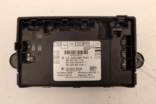 2010-2013 MERCEDES S-CLASS S550 W221 FRONT RIGHT DOOR CONTROL MODULE ...