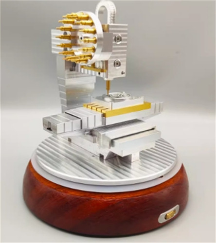 Mini Milling Machine Model Simulation Mechanical Milling Machine Crafts ...