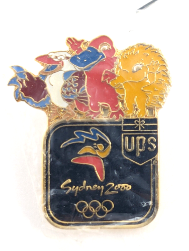 VTG 2000 Sydney Summer Olympics Mascots UPS United Parcel Service Logo ...