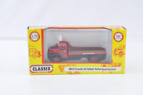 Pocketbond Classix OO Gauge 1:76 Scale EM7610 Austin K2 Flatbed ...