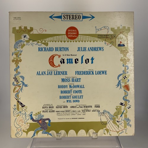 Camelot Original Broadway Cast Record Gatefold 1962 KOS-2031 Vinyl ...