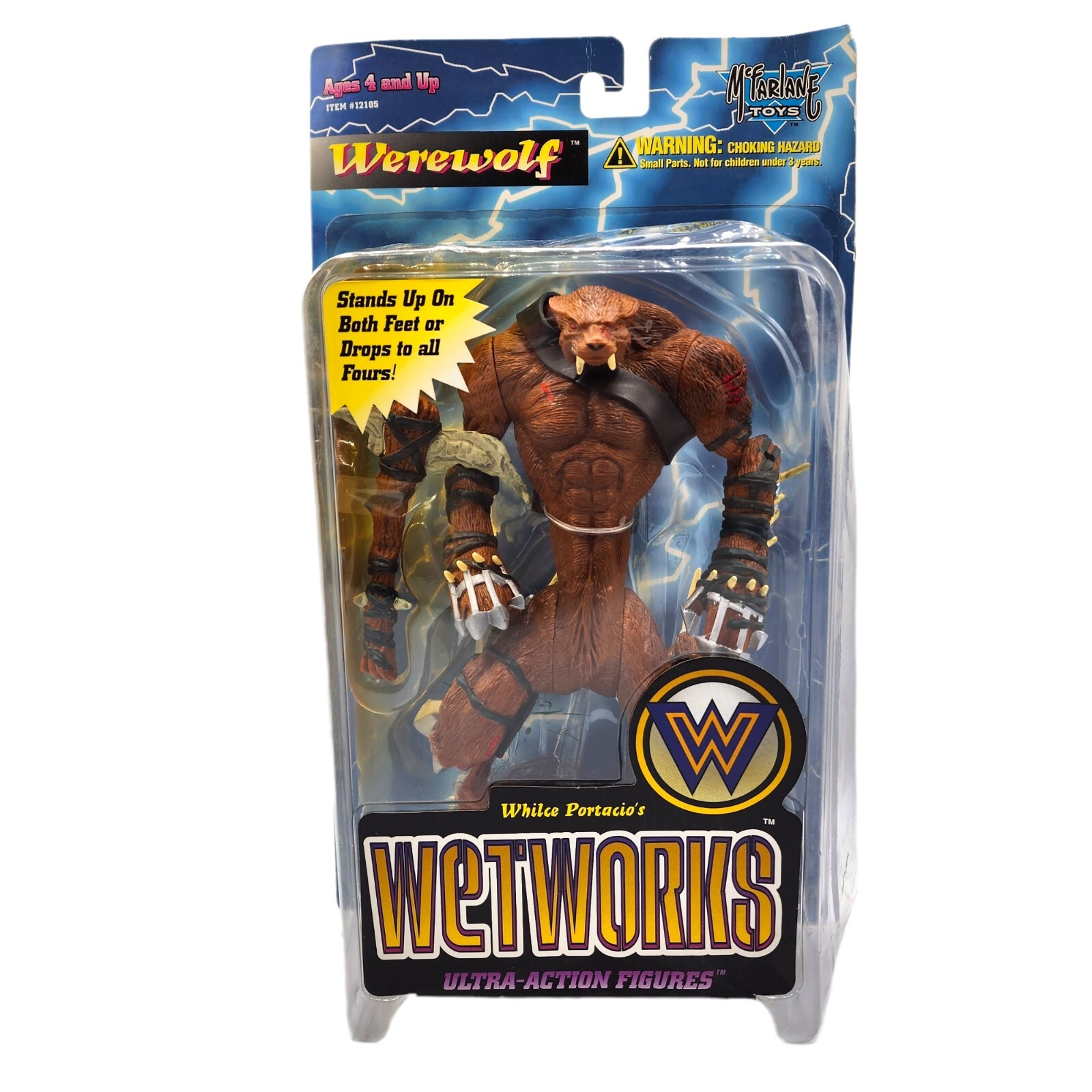 Whilce Portacio's Wetworks Werewolf Ultra Action Figure McFarlane Toys ...