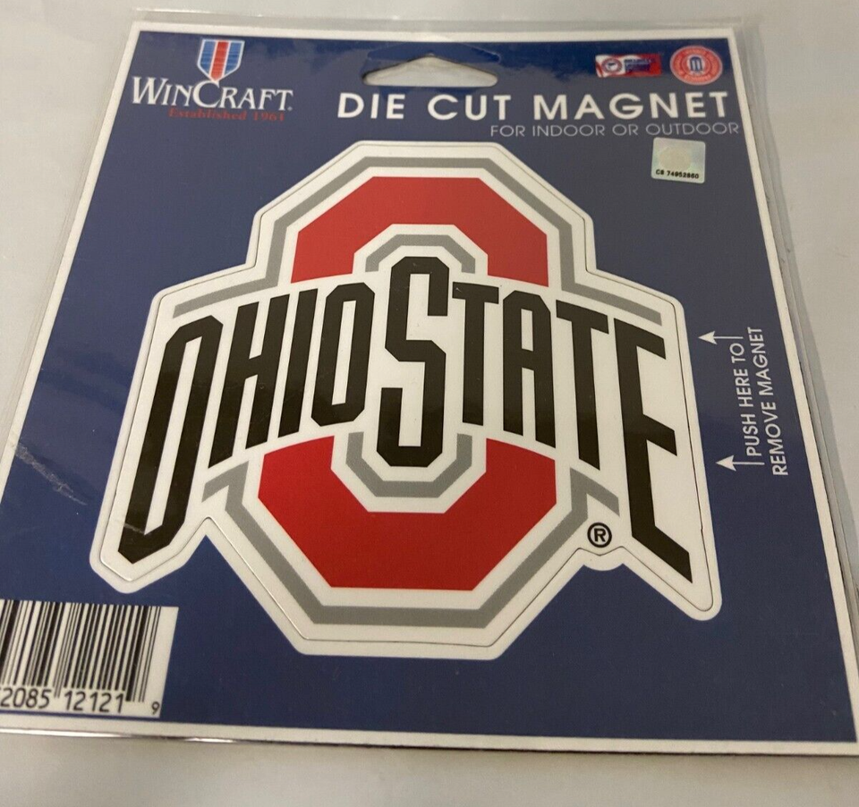 Ohio State Buckeyes NCAA Die Cut Magnet 3.5" x 4" Win-Craft | eBay