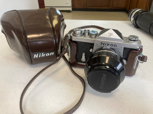 Classic Nikon "F" 35mm film camera lot vintage | eBay