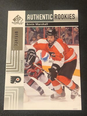 2011 SP Game Used Edition Authentic Rookies /699 Kevin Marshall #187 ...
