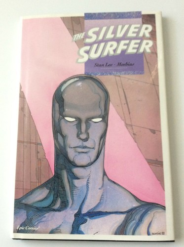Silver Surfer : Parable by Moebius and Stan Lee (1988, Hardcover) MINT ...