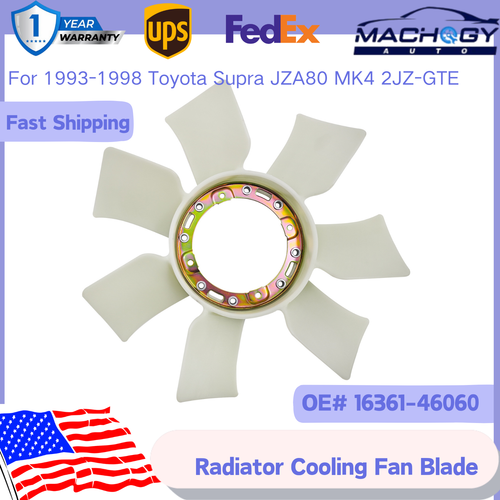 Radiator Cooling Fan Blade FOR TOYOTA SUPRA JZA80 MK4 2JZ-GTE 16361 ...