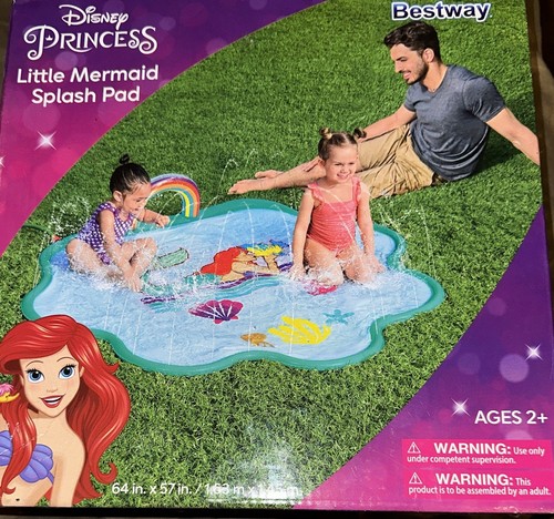 Disney Princess Little Mermaid Splash Pad | eBay