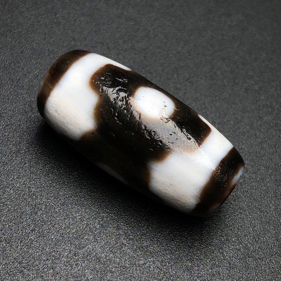 Rare 3 Eyes Tibetan Dzi Bead Agate Amulet Talisman Pendant G514 | eBay
