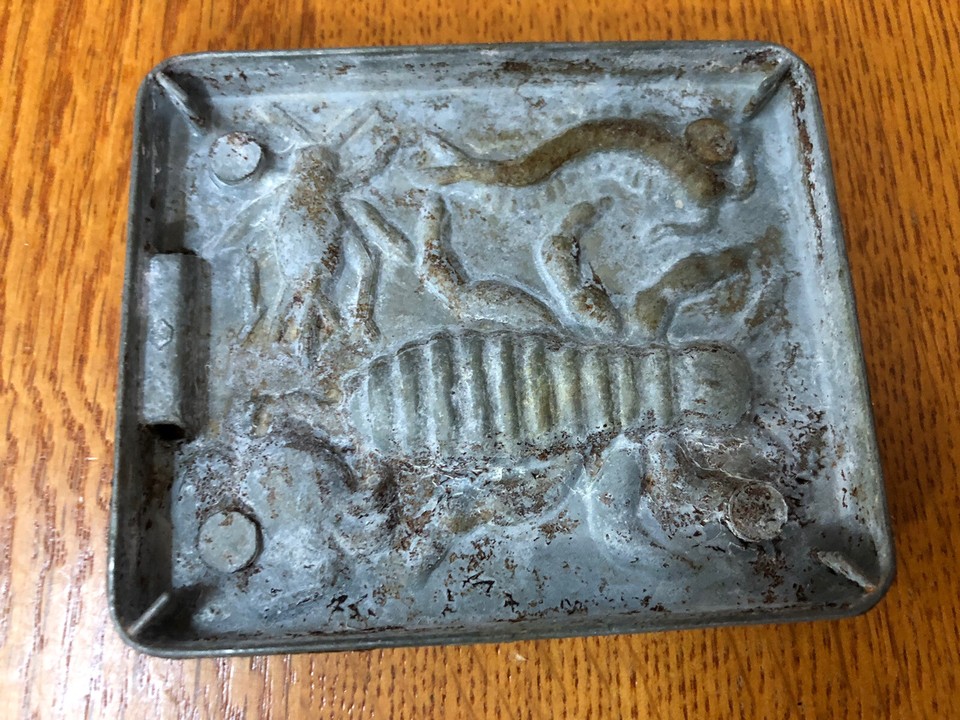VINTAGE 1964 CREEPY CRAWLER THINGMAKER MOLD 4477-058-7B TICK CENTIPEDE ...