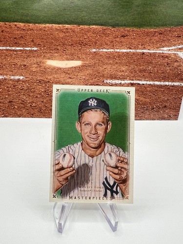 2008 UD Masterpieces Whitey Ford #60 New York Yankees | eBay