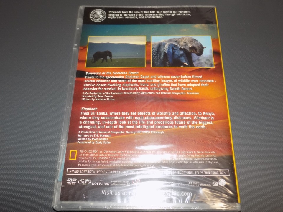 AFRICA'S WILDLIFE ELEPHANTS NATIONAL GEOGRAPHIC African Elephant 2 Film ...