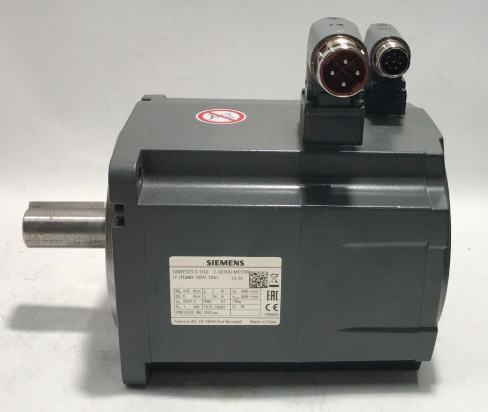 SIEMENS SIMOTICS S-1FL6 3-SERVO MOTOR 1FL6062-1AC61-2AA1 | eBay
