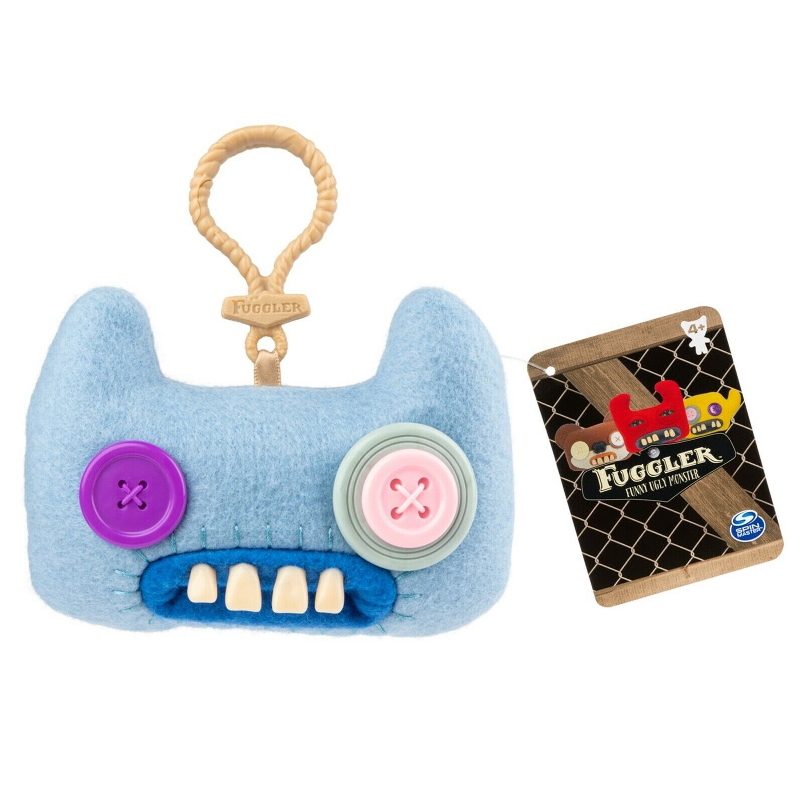 Fuggler Clip On 5" Keychain Funny Ugly Monster With Teeth - 24 ...