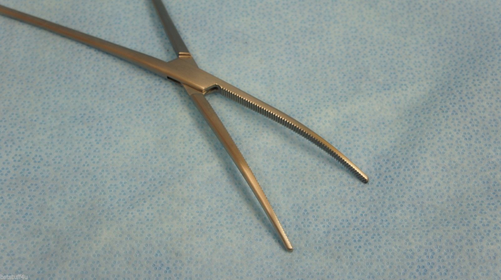 V.Mueller GL3210 Rochester-Pean Hysterectomy Forceps Curved Serrated 8 ...