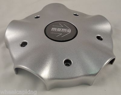 Momo Wheels Silver Custom Wheel Center Cap Caps NEW! | eBay