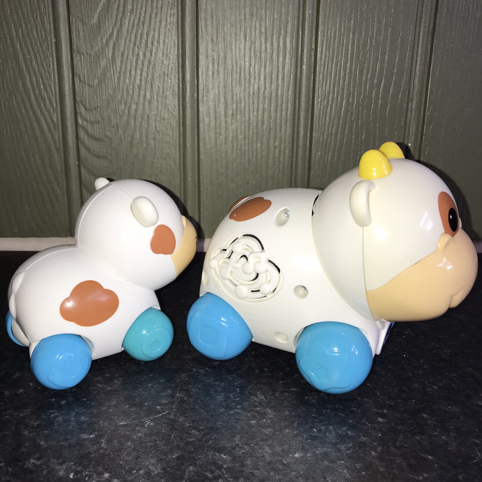 Vtech Moo and Me Cuddles Interactive Musical Cow Children's Rare Toy ...