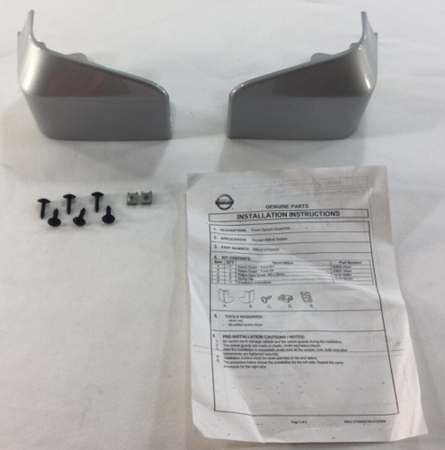 999J2-UXK2303 Nissan Altima SplashGuards Front Set NEW OEM ...