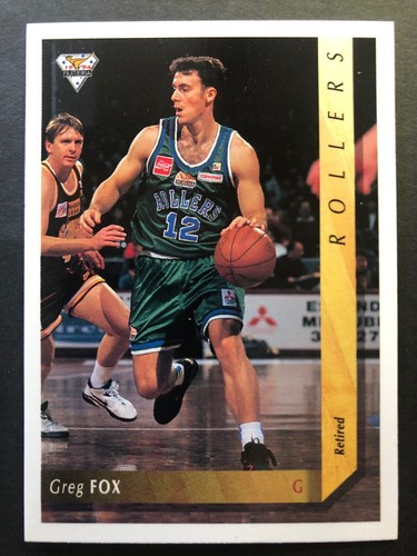 1994 Futera Australian NBL Basketball Greg Fox | eBay