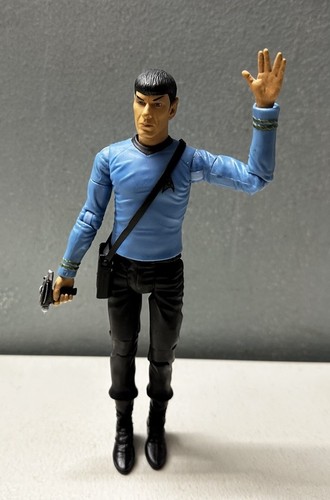 Star Trek Classic Commander Spock 7” Action Figure Complete 2003 Art ...